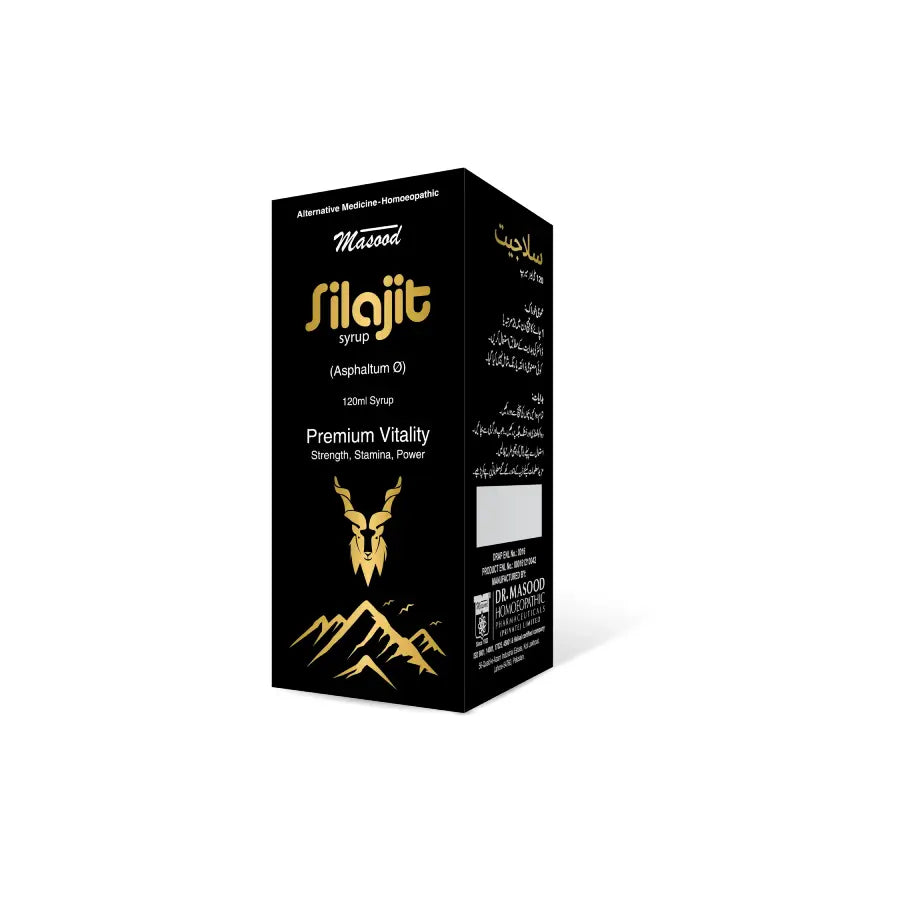 Salajit Syrup - Powerful Adaptogenic Supplement for Men