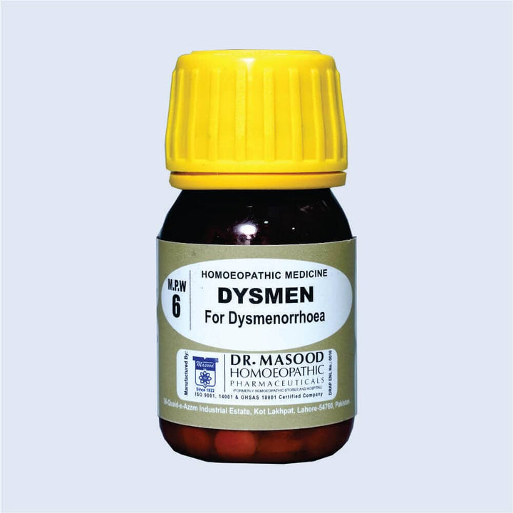 MPW-06 (DYSMEN) – Dr. Masood Homoeopathic Pharmaceuticals