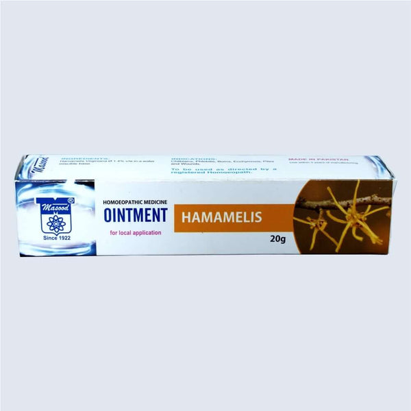Hamamelis - Homeopathic Cream for Chilblains & Piles | Masood